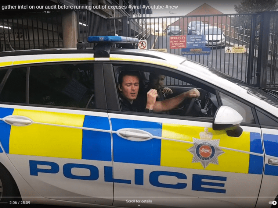 Increase of auditors attending Metropolitan Police stations since ...